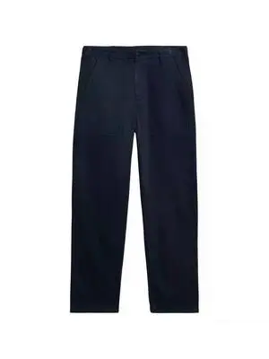 FORTELA Patch-pocket Herringbone Trousers
