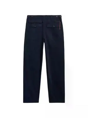 FORTELA Patch-pocket Herringbone Trousers