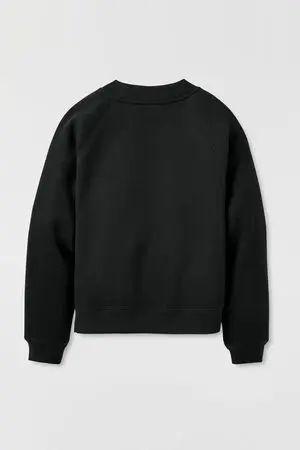 UGG Logo Applique Relaxed Crew Neck Pullover