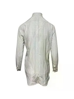 FRAME Striped Silk Shirt