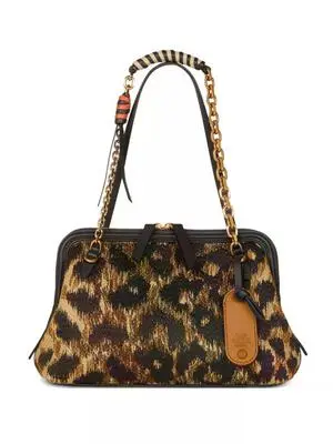 Etro Animal Print Shoulder Bag