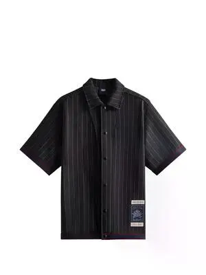 Kith Pinstripe Shooting Shirt - Black