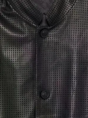 Giorgio Armani Perforated Leather Jacket