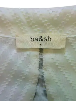 Ba&sh Textured Embroidered Blouse