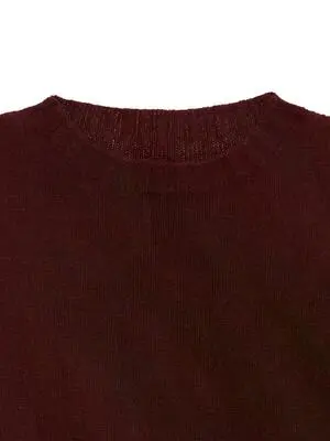 FORTELA Heylor Ribbed Crew-neck Sweater - Red