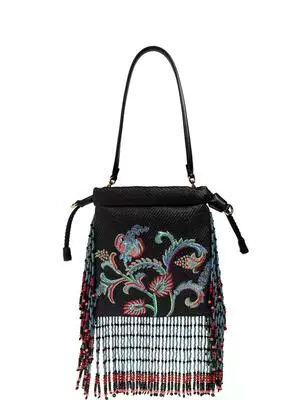 Etro Kalispera Embroidered Beaded Tote Bag