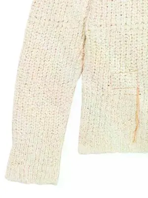 FORTELA Lola Cotton Cardigan - Neutrals
