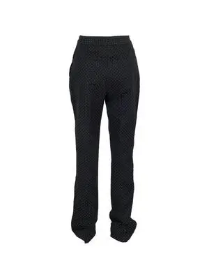 Erdem Polka-dot High-waisted Wide-leg Trousers
