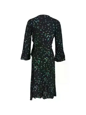 GANNI Floral-print Midi Dress