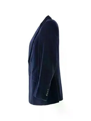 Gucci Velvet Single-breasted Blazer