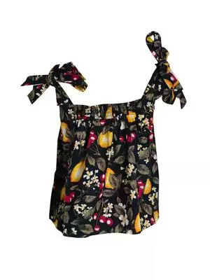 Ba&sh Eiffel Printed Blouse