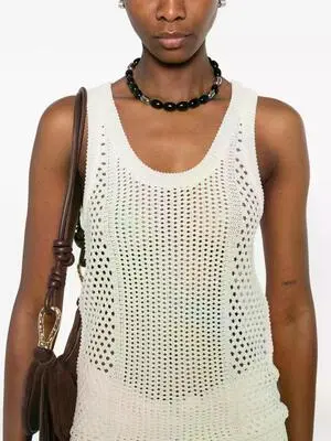 GOLDEN GOOSE Open-knit Vest