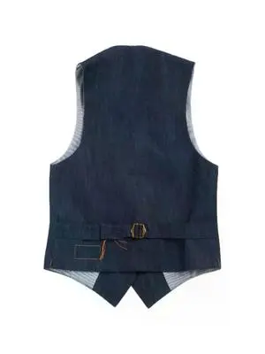 FORTELA Debby Denim Gilet - Blue