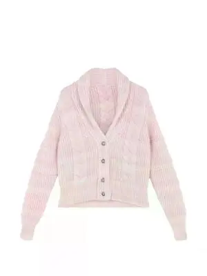FORTELA V-neck Button Cardigan With Shawl Collar