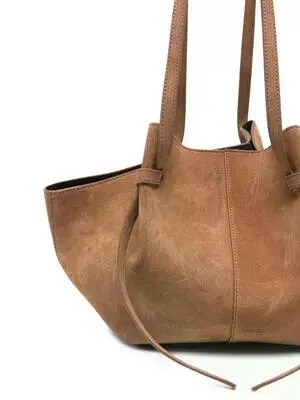 Yuzefi Mochi Knot-detail Shoulder Bag - Brown