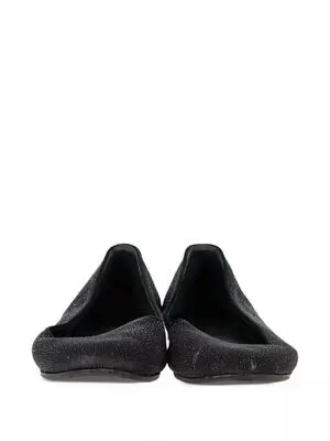 Saint Laurent Glittering Leather Ballerinas