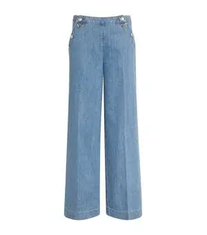 Claudie Pierlot Wide Leg Jeans For Women