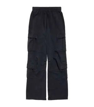 Balenciaga Cotton Cargo Sweatpants