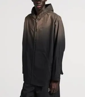 Balenciaga Hooded Ombré Shirt