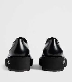 Balenciaga Leather Venom Derby Shoes