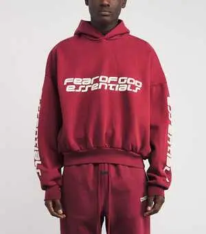 Fear Of God Oversized Logo Hoodie
