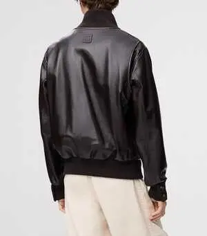 Loewe Leather Bomber Jacket