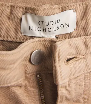 Studio Nicholson Paolo Barrel Jeans - Brown