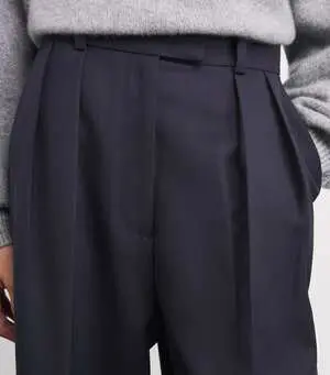 ANINE BING Lou Wide-leg Trousers