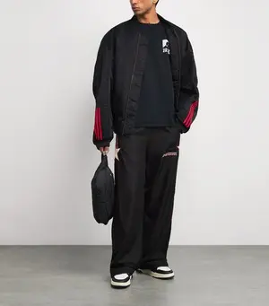Rhude Cotton Printed Moonlight T-shirt - Black