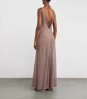 Missoni Crochet Sleeveless Maxi Dress
