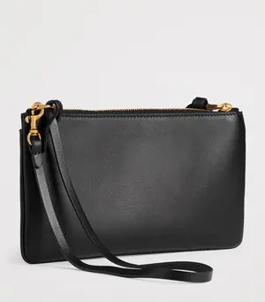 Balenciaga Calfskin Rodeo Pouch - Black