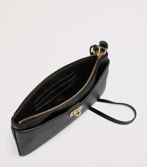 Balenciaga Calfskin Rodeo Pouch - Black