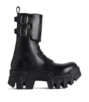 Balenciaga Lug Sole Boots For Men