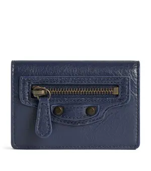 Balenciaga Le City Mini Wallet - Blue