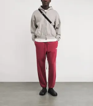 Fear Of God Cotton Script Logo Hoodie
