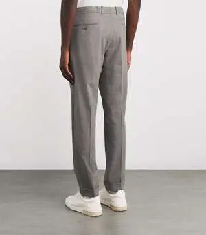 Rlx Ralph Lauren Wool-blend Slim Trousers