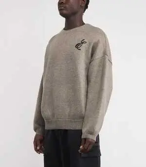 Fear Of God Waffle-knit Script Sweater