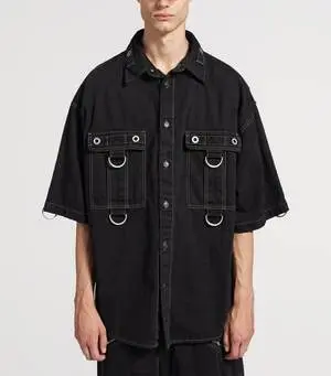 Balenciaga Distressed D-ring Shirt