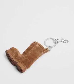 Balenciaga Alaska Boot Keychain - Brown