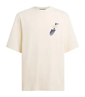 Jacquemus Embroidered T-shirts For Men