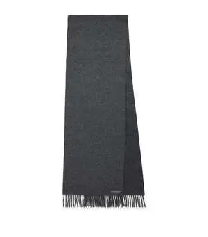 Balenciaga Cashmere-wool Scarf - Grey