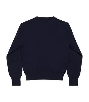 Balenciaga Wool Embroidered Sweater