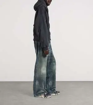 Balenciaga Layered Logo Hoodie