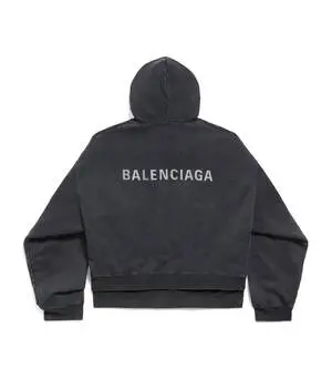 Balenciaga Layered Logo Hoodie