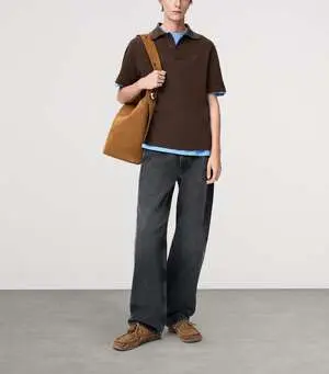 Loewe Buckle-strap Straight Jeans - Black