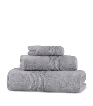 HAMAM Organic Cotton Galata Hand Towel - Grey