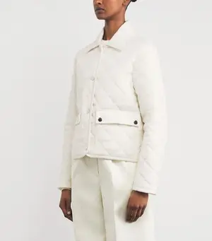 Kiton Cashmere Quilted Down Jacket