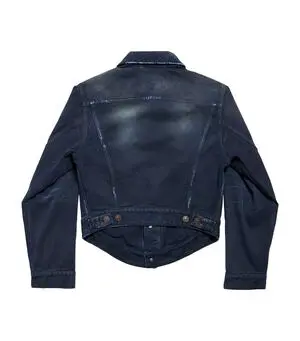 Balenciaga Distressed Denim Jacket