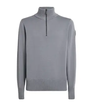 Canada Goose Rosseau Quarter-zip Sweater - Grey