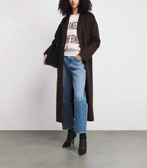 ANINE BING Wool-cashmere Hunter Coat